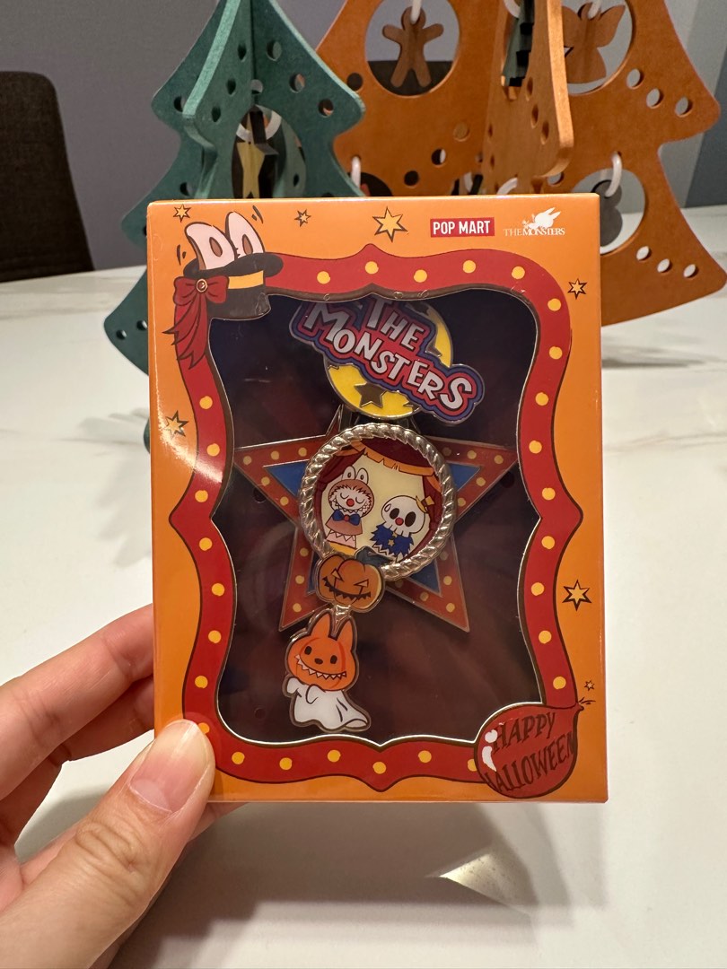 The Monsters Labubu Happy Halloween Why So Serious Magnetic Badge Pin ...