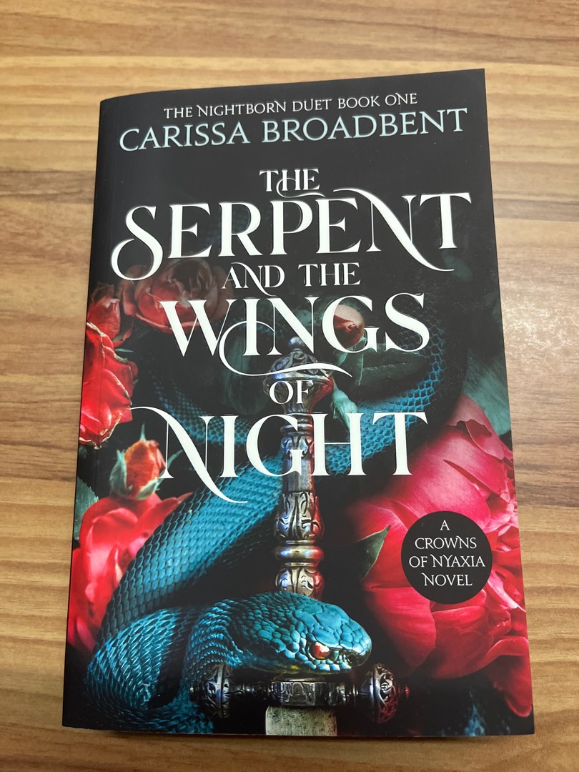 The Serpent and the Wings of Night by Carissa Broadbent, Hobbies & Toys ...