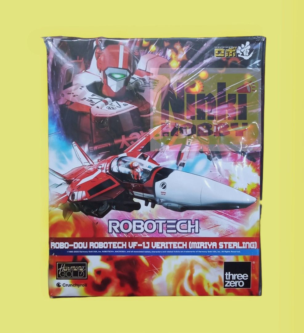 Threezero Robo-Dou Robo道 Robotech 超時空戰神 VF-1J Veritech (Miriya & Max ...