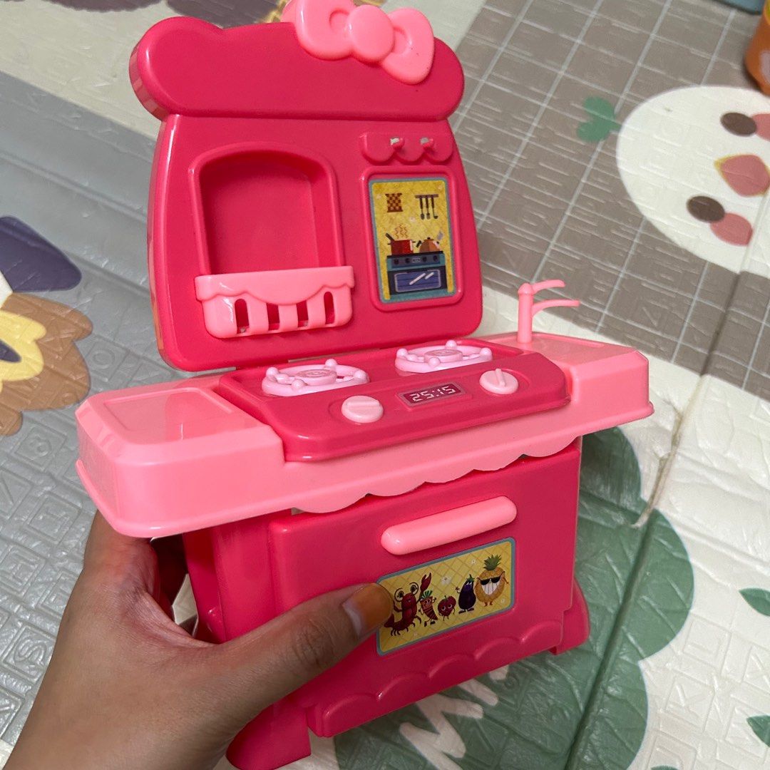 TOYS Mini Kitchen Set Hello Kitty, Hobbies & Toys, Toys & Games on ...