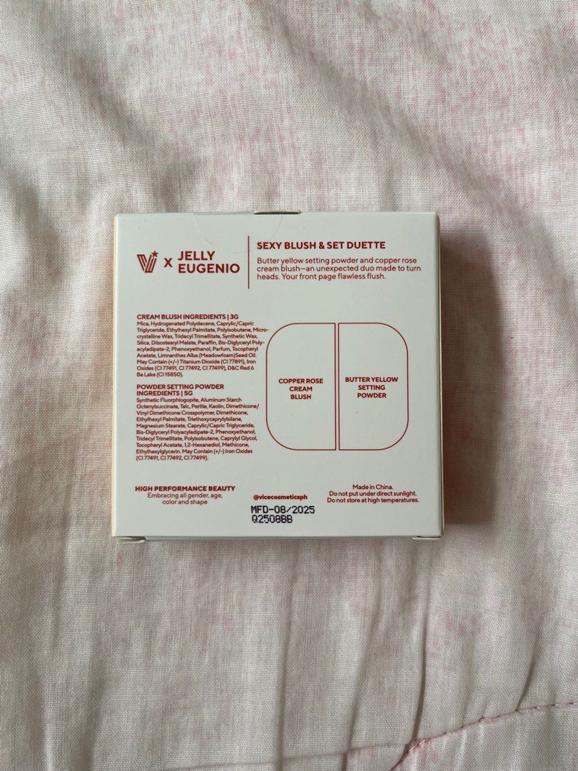 Vice Co x Jelly 2 Blush Duette, Beauty & Personal Care, Face, Makeup on ...