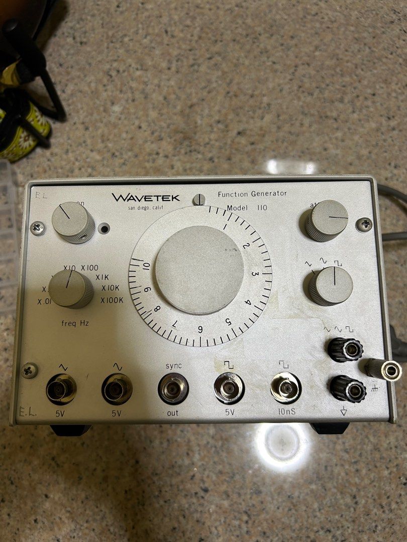 Wavetek Model 110 Function Generator, Furniture & Home Living, Home ...
