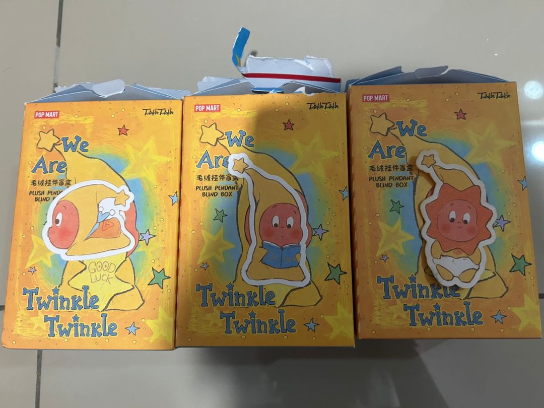 We Are Twinkle Twinkle Plush V1, Hobbies & Toys, Toys & Games on Carousell