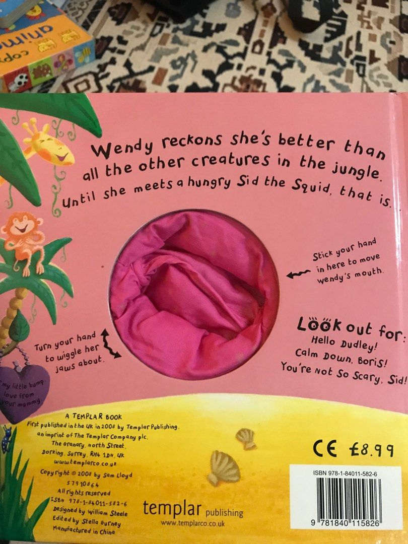 Wendy the Wide-Mouthed Frog Book by Sam Lloyd, Hobbies & Toys, Books ...