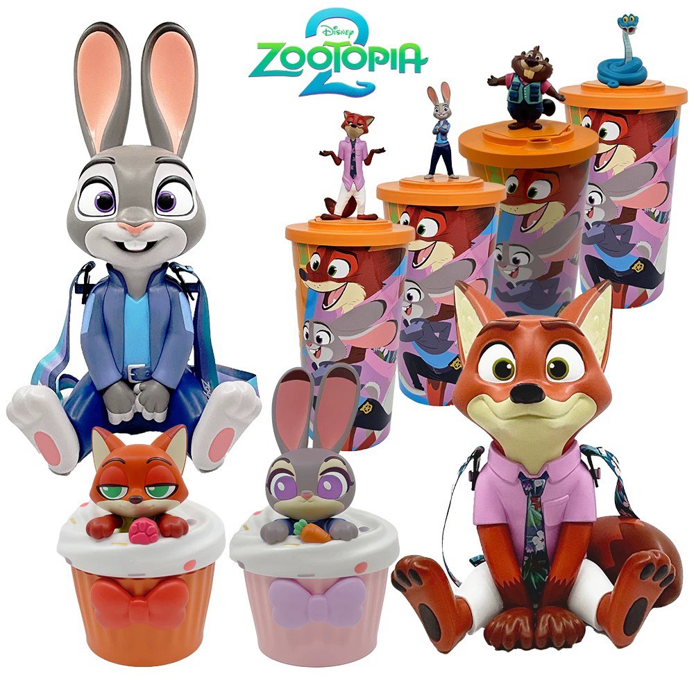 Zootopia 2 Popcorn Bucket Tumbler Cup Nick, Hobbies & Toys, Toys ...