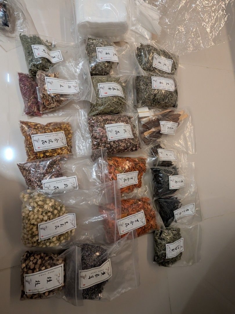 12-Flavor DIY Herbal Scent Pouch Ingredients Set, Hobbies & Toys ...