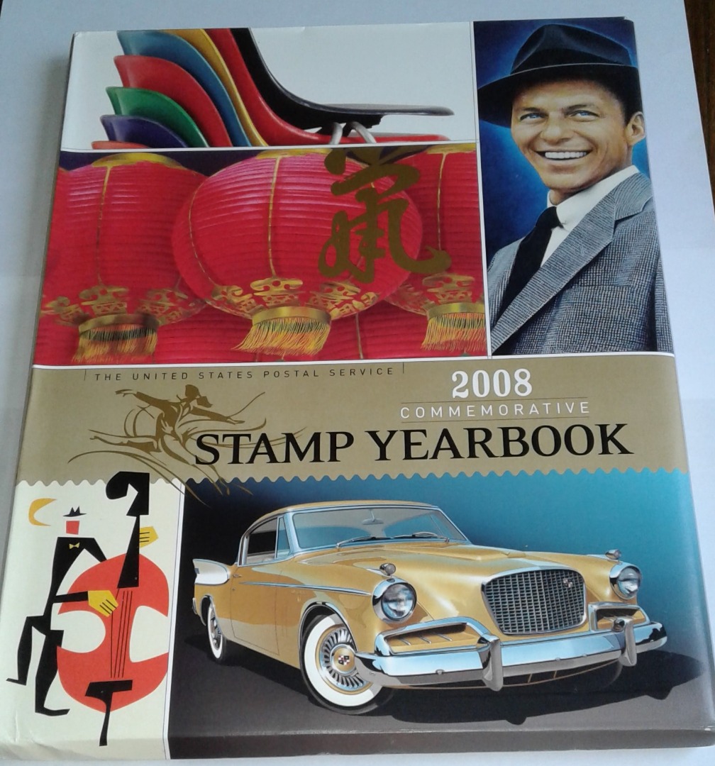 2008 Commemorative Stamp Yearbook United States Postal Service NO ...
