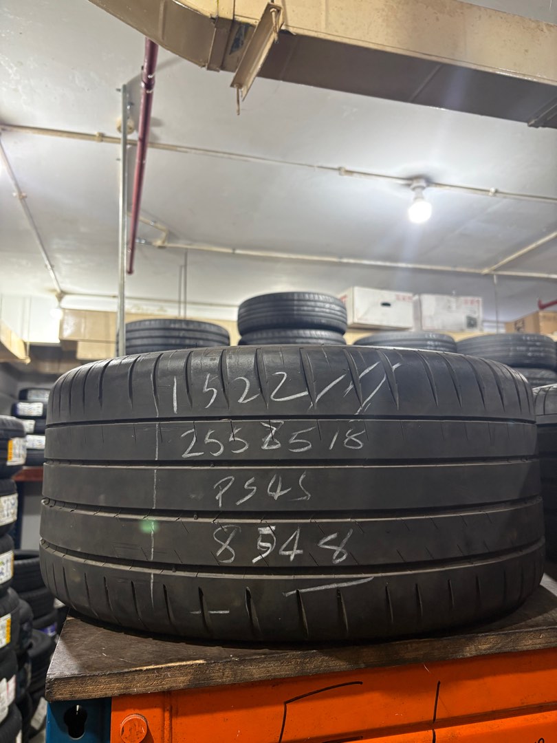 255/35/18 michelin ps4 old tyre, Car Accessories, Tyres & Rims on Carousell