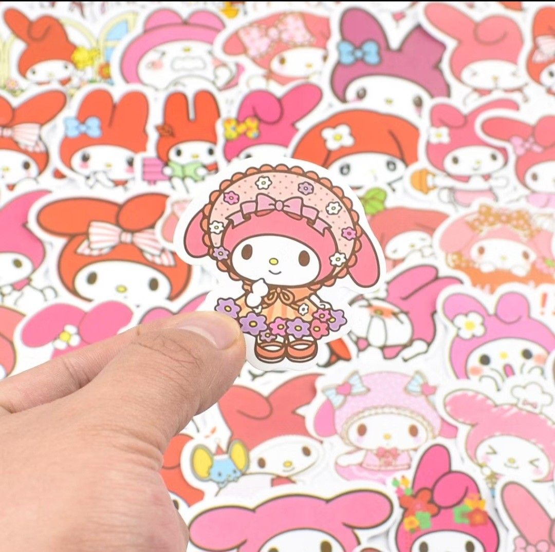 ($3 FOR MIX) cute my melody stickers, Hobbies & Toys, Stationery ...