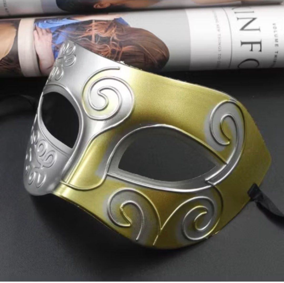 4 for $10 masquerade mask for men party mask Venetian mask, Hobbies ...