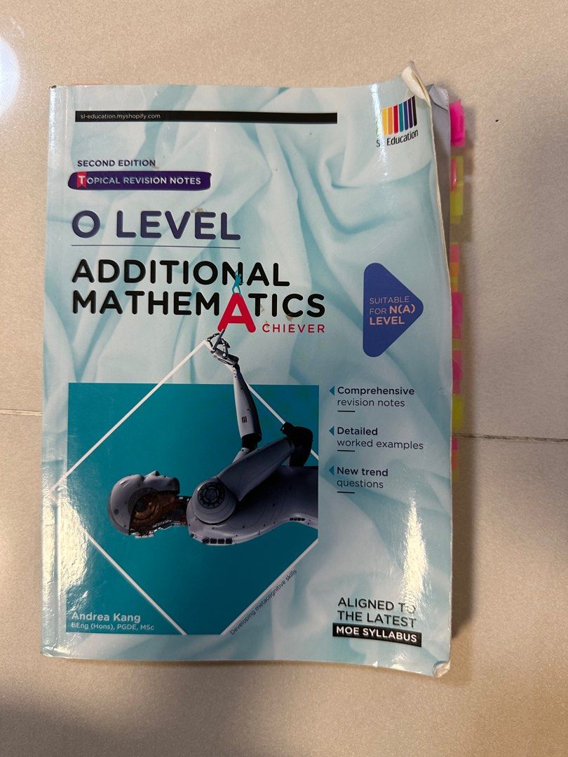 Additional Math topical revision notes, Hobbies & Toys, Books ...
