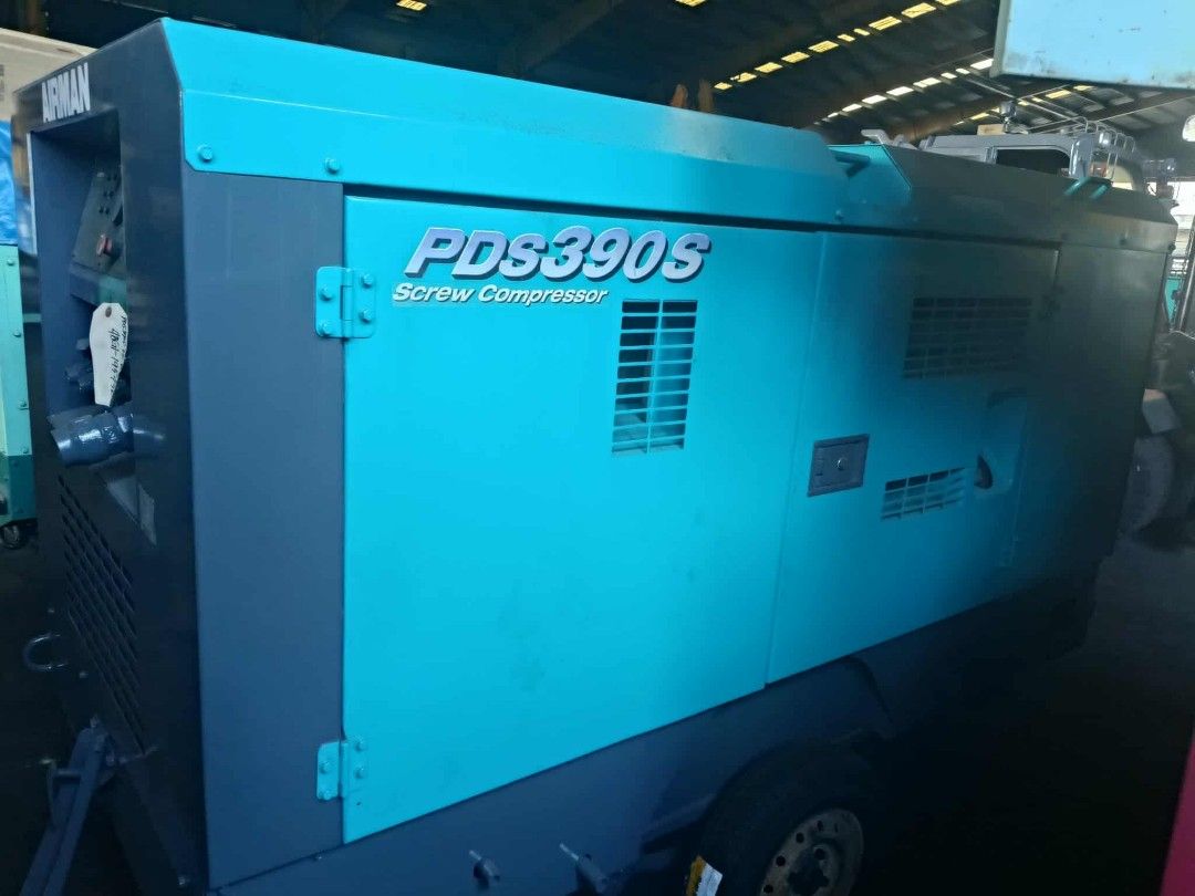 Airman PDS390S Screw Compressor, Commercial & Industrial, Construction ...