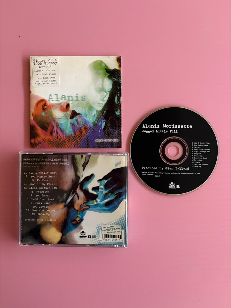 Alanis Morissette Jagged Little Pill CD, Hobbies & Toys, Music & Media ...