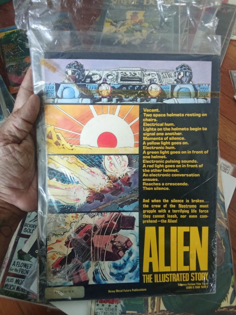 Alien: The Illustrated Story Comic Book, Hobbies & Toys, Books ...