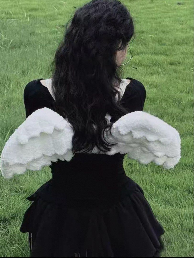 Angel wing back pack bag jirai jiraikei tenshi kaiwai, Women's Fashion ...