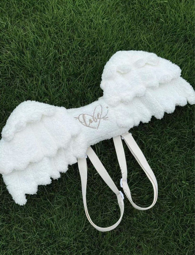 Angel wing back pack bag jirai jiraikei tenshi kaiwai, Women's Fashion ...