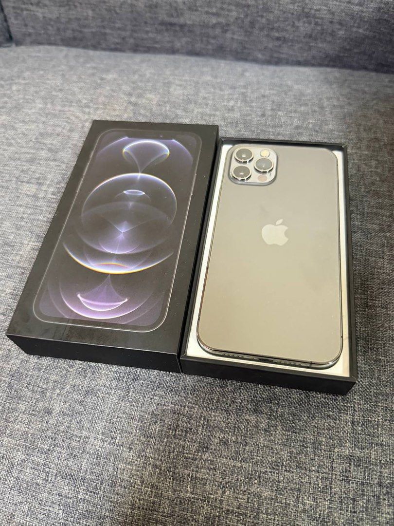 Apple iPhone 12 Pro - Graphite - 256GB, Mobile Phones & Gadgets, Mobile ...