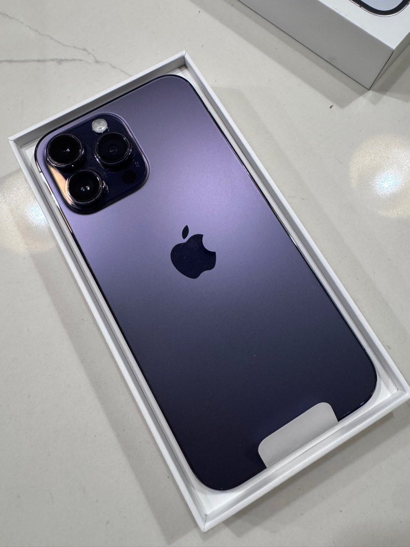 Apple iPhone 14 Pro Max 256GB - Deep Purple, Mobile Phones & Gadgets ...