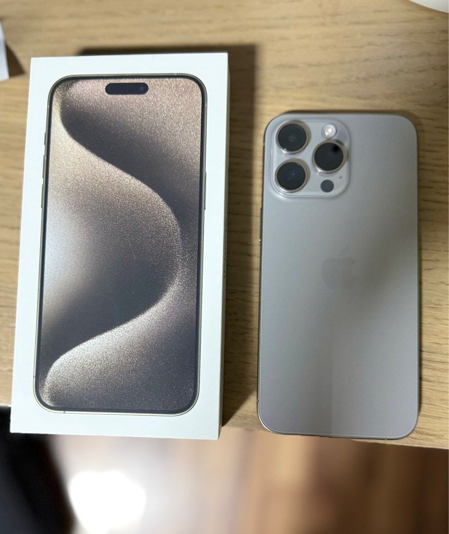 Apple iPhone 15 Pro Max - 256GB - Natural titanium, Mobile Phones ...