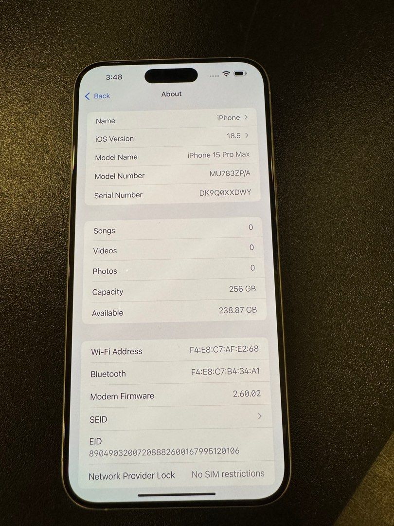 Apple iPhone 15 Pro Max - 256GB - Like New, Mobile Phones & Gadgets ...