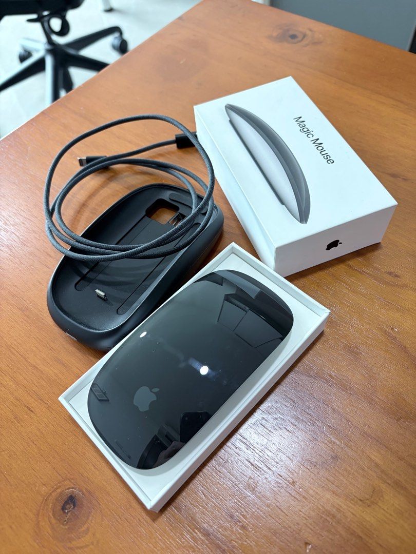 Apple Magic Mouse - Black, Computers & Tech, Parts & Accessories, Mouse ...