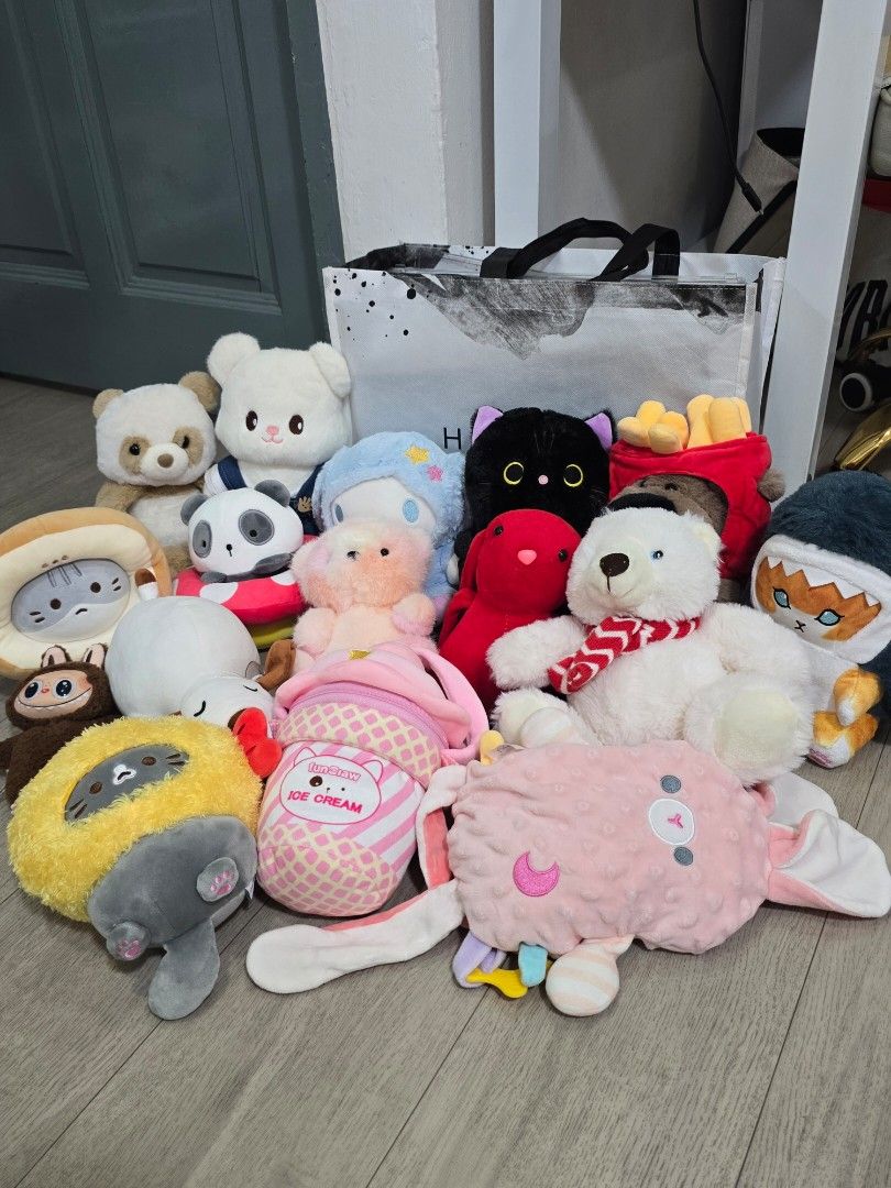 Assorted Plushies - Cute and Collectible $5 each only, Hobbies & Toys ...