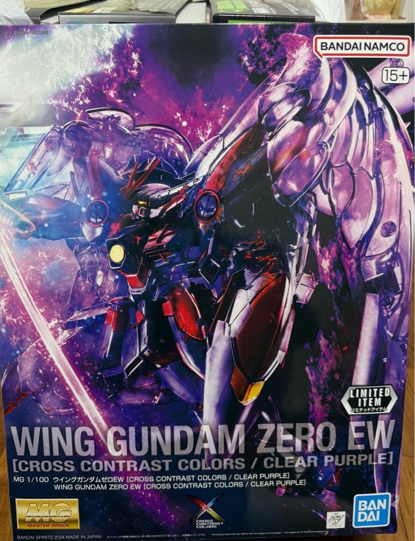 Bandai MG 1/100 Wing Gundam Zero EW Cross Contrast Colors, Hobbies ...