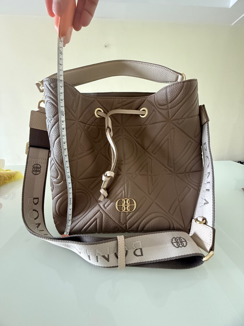 Bonia Bucket Bag with Shoulder Strap, Women's Fashion, Bags & Wallets ...