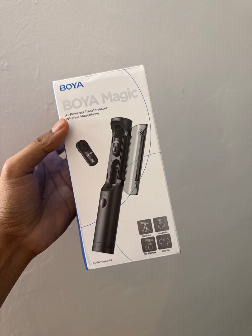 BOYA Magic AI-Powered Wireless Microphone, Audio, Microphones on Carousell