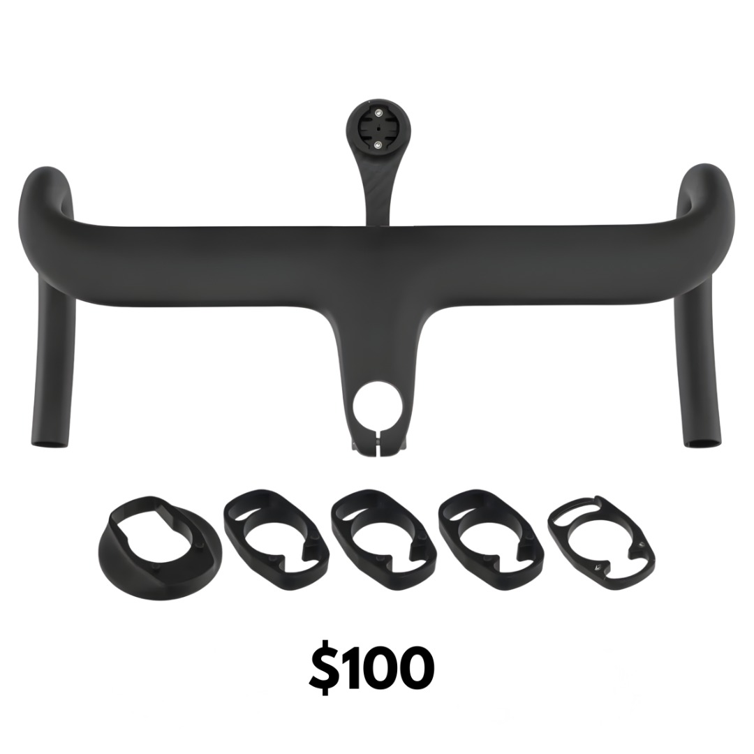 Carbon Integrated Bar, Sports Equipment, Bicycles & Parts, Parts ...
