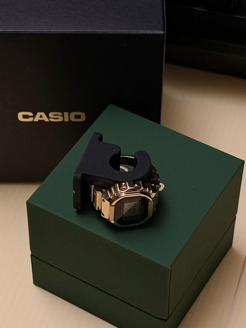 Casio Digital Ring Watch Gold, Men's Fashion, Watches & Accessories ...