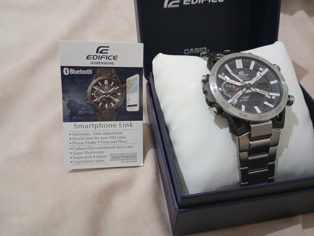 Casio Edifice Watch, Men's Fashion, Watches & Accessories, Watches on ...