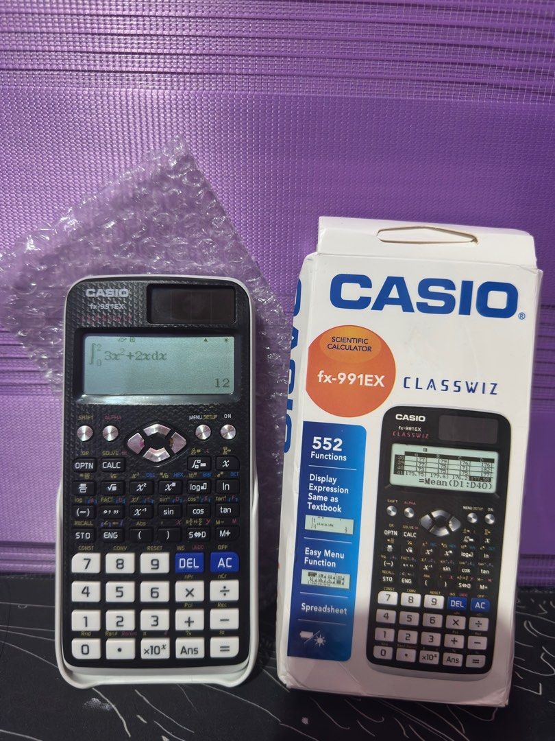 CASIO fx-991EX Scientific Calculator (ClassWiz), Mobile Phones ...