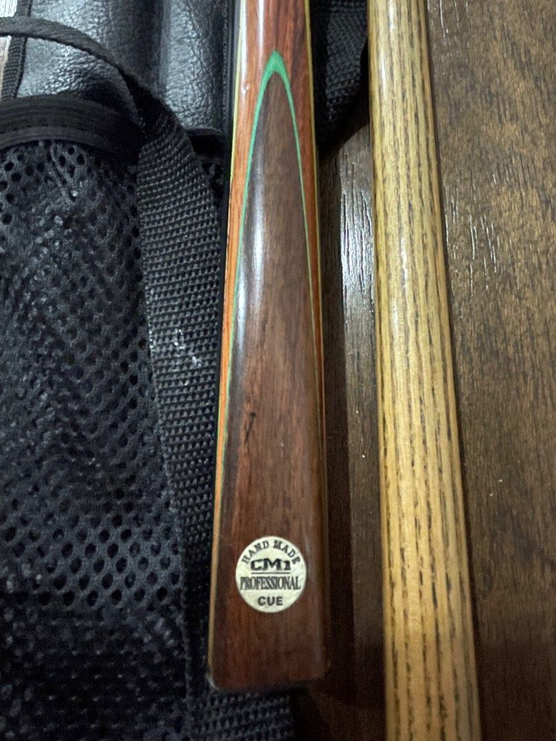 CM1 Professional Snooker Cue with Case, Sports Equipment, Sports ...