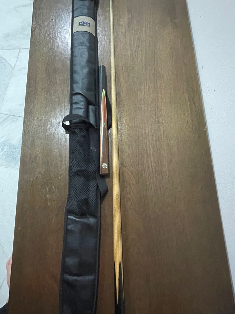 CM1 Professional Snooker Cue with Case, Sports Equipment, Sports ...