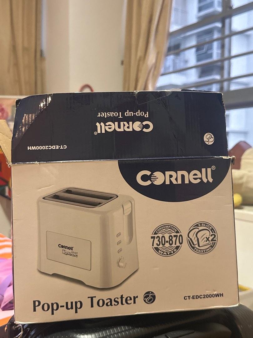 Cornell Pop-up Toaster CT-EDC2000WH, TV & Home Appliances, Kitchen ...