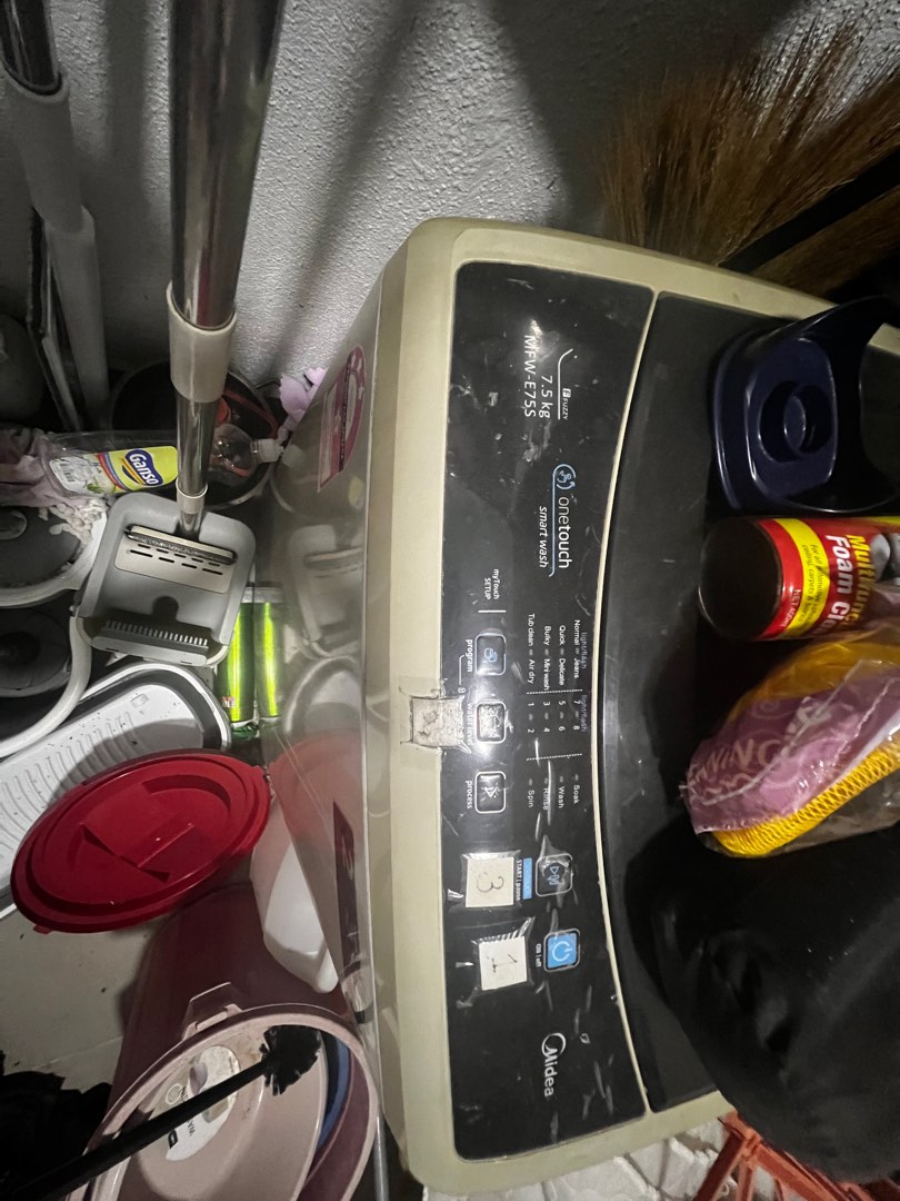 FAULTY Midea Washing Machine & Sony TV, TV & Home Appliances, Washing ...