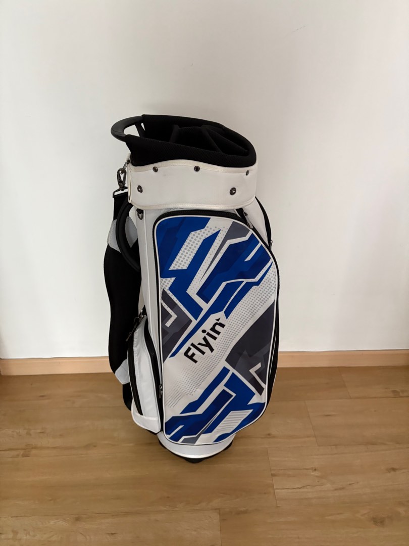 Flyin' Golf Bag - White and Blue, Sports Equipment, Sports & Games ...