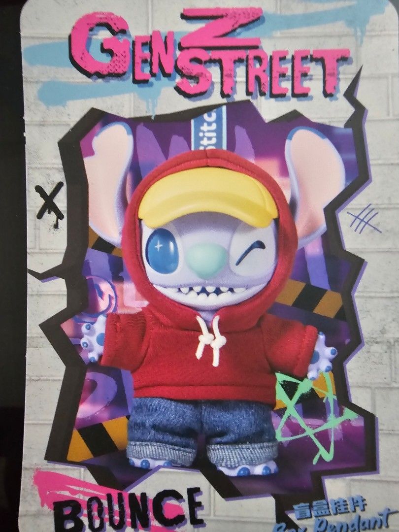 Gen Z Street Bounce Rebond Stitch Figure, Hobbies & Toys, Toys & Games ...