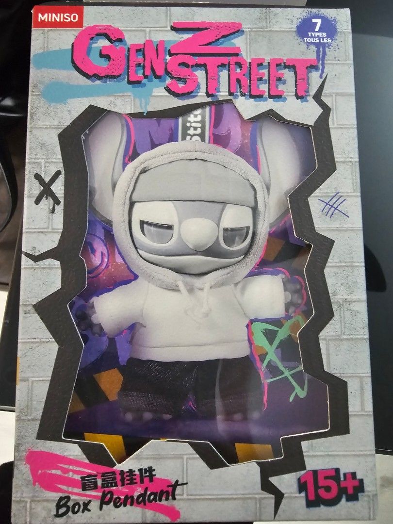 Gen Z Street Bounce Rebond Stitch Figure, Hobbies & Toys, Toys & Games ...