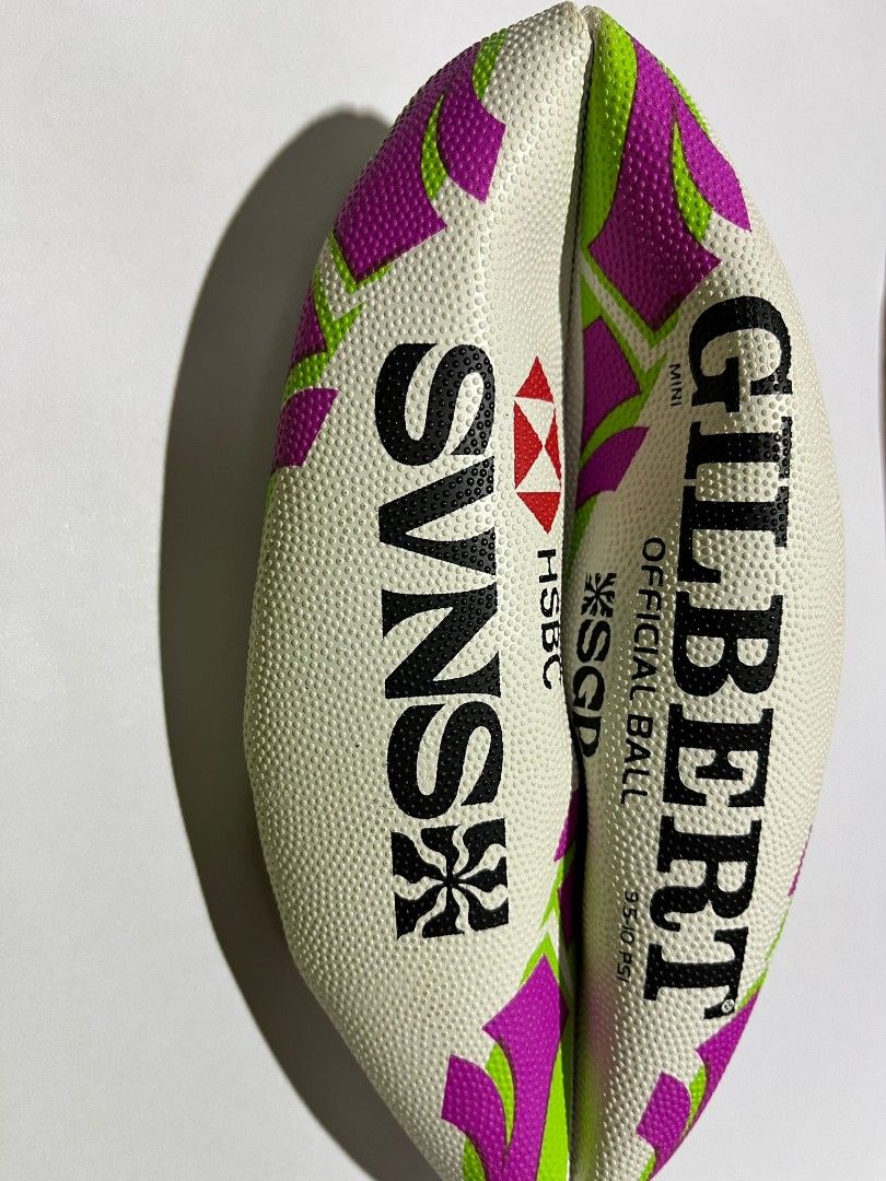 Gilbert HSBC SVNS Mini Rugby Ball, Sports Equipment, Sports & Games ...