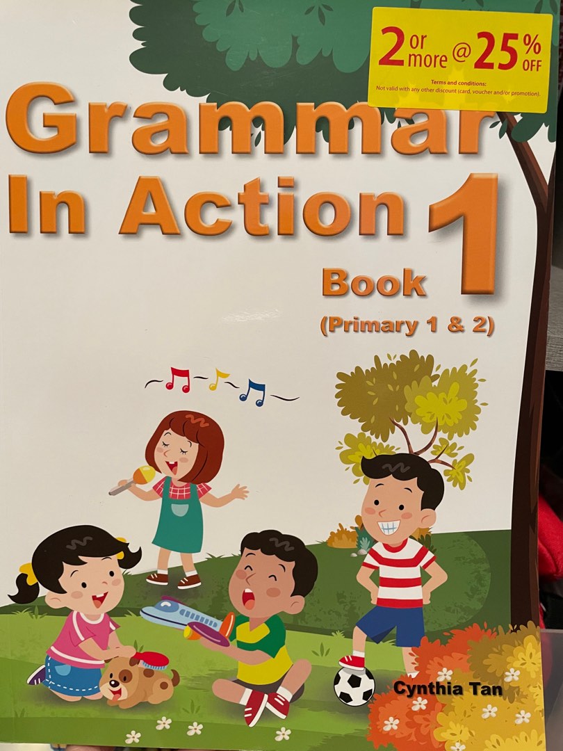 Grammar In Action 1 (Primary 1 & 2), Hobbies & Toys, Books & Magazines, Textbooks on Carousell