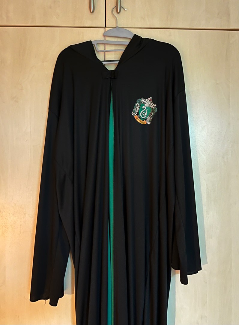 harry potter slytherin cloak costume, Women's Fashion, Coats, Jackets ...