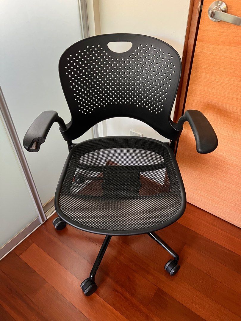 Herman Miller Caper Office Chair - Black, Furniture & Home Living ...