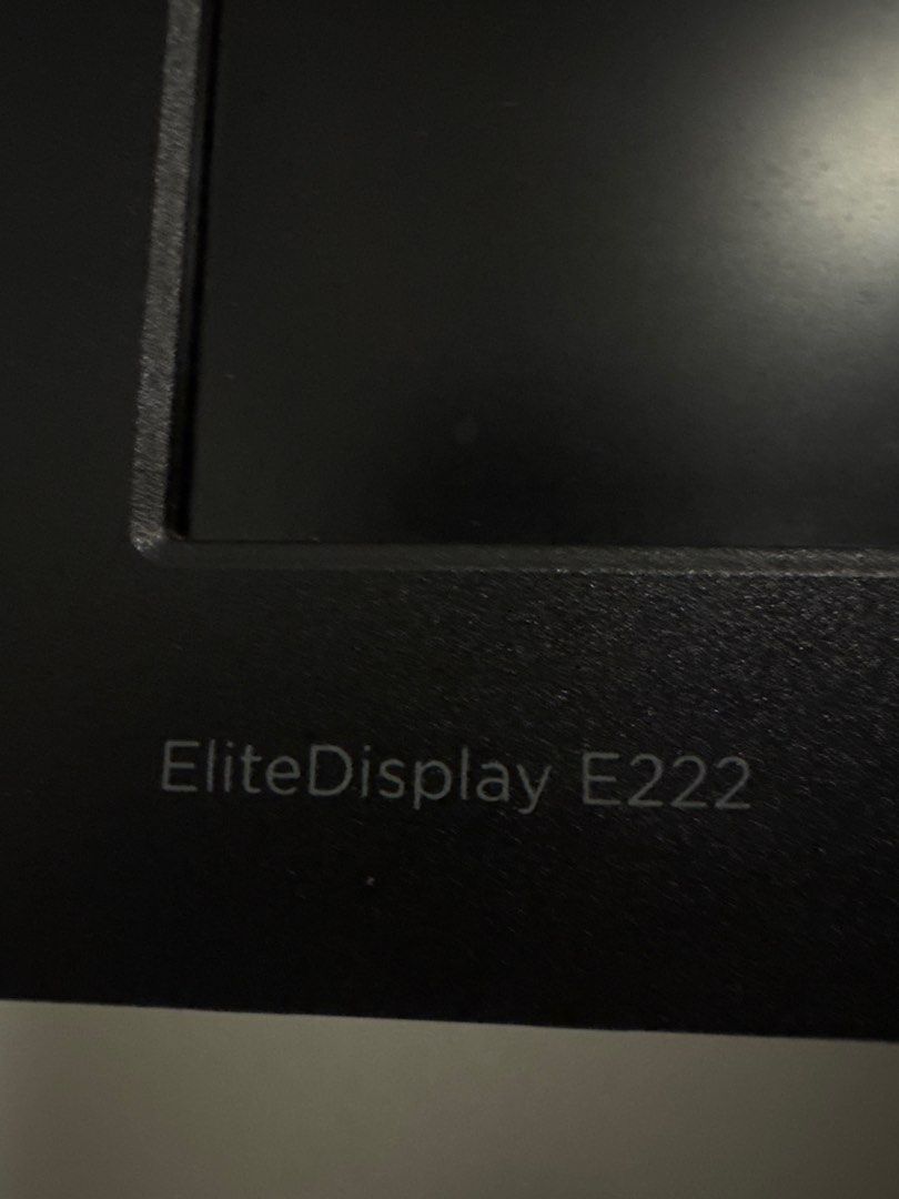HP Monitor EliteDisplay E222, Computers & Tech, Parts & Accessories ...