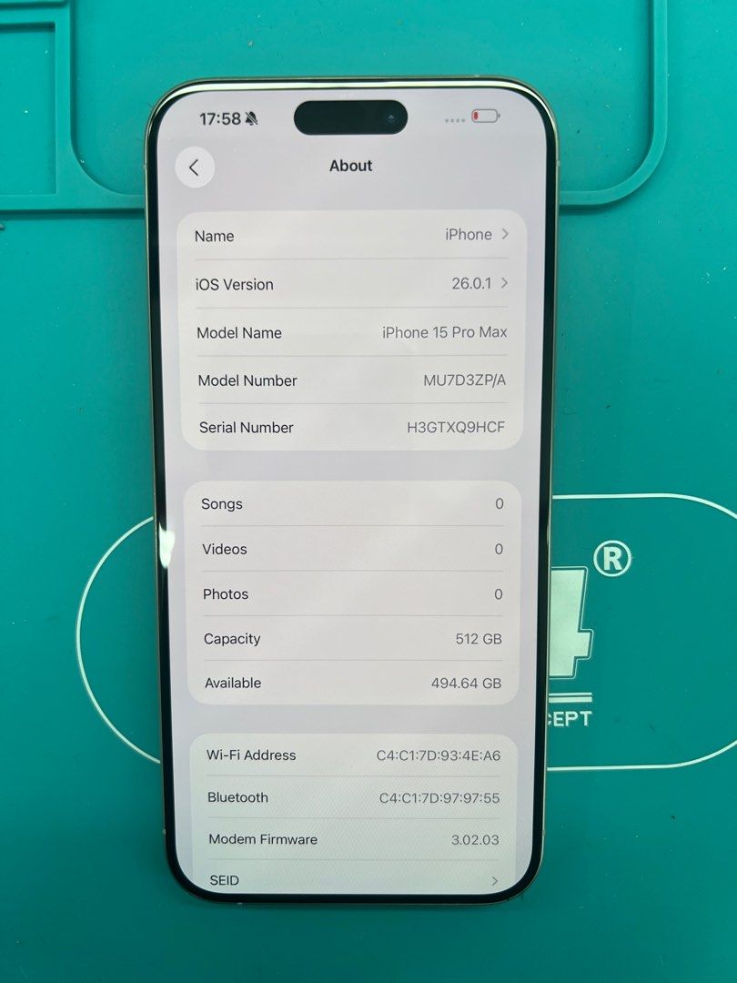 iPhone 15 Pro Max White Titanium 512GB, Mobile Phones & Gadgets, Mobile ...