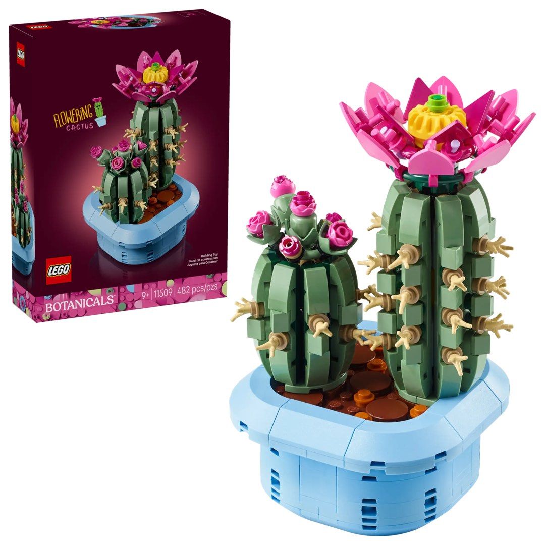 [Jan2026] LEGO Botanicals 11509 Flowering Cactus, Hobbies & Toys, Toys ...