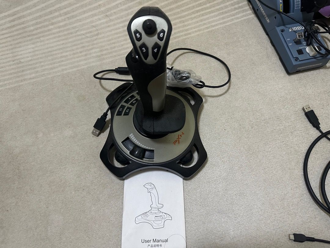 Joystick for flight simulators Price negotiable, Video Gaming, Gaming ...