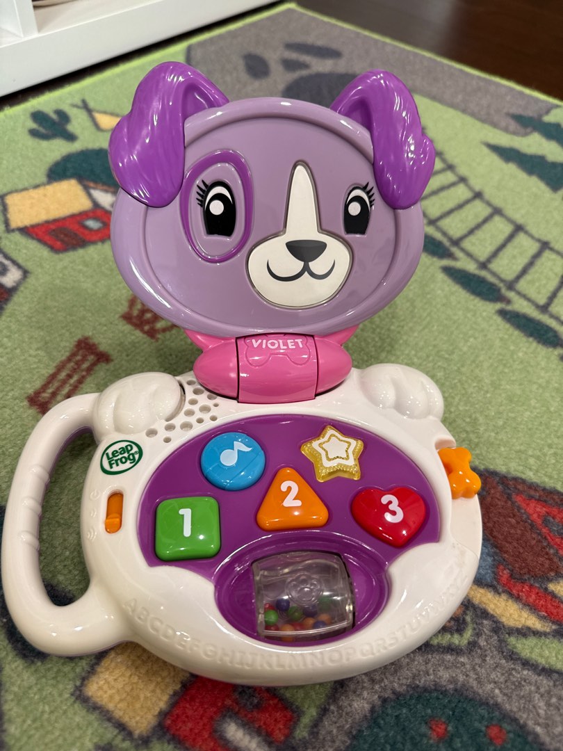 LeapFrog Violet Interactive Puppy Toy, Hobbies & Toys, Toys & Games on ...