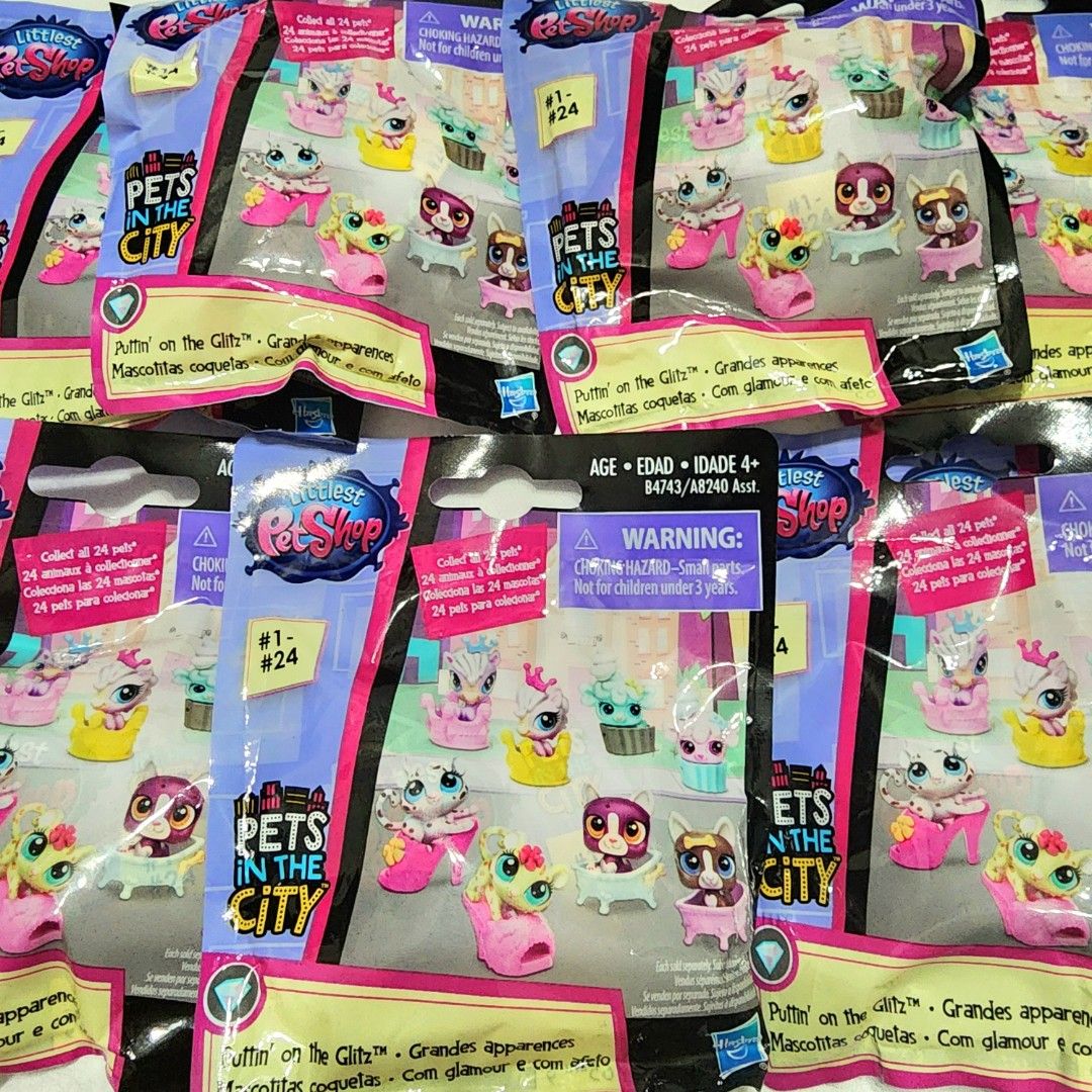 Littlest Pet Shop LPS Puttin On The Glitz Blind Bag Mystery Random Pet ...